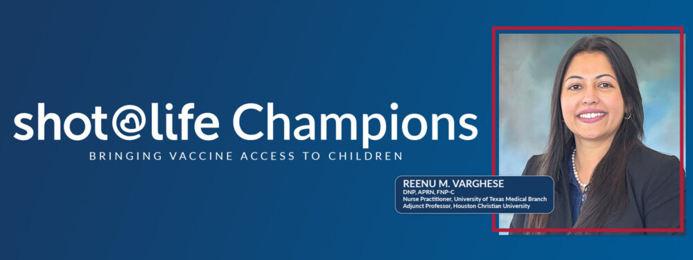 Nurse Practitioners Give Children a Shot@Life