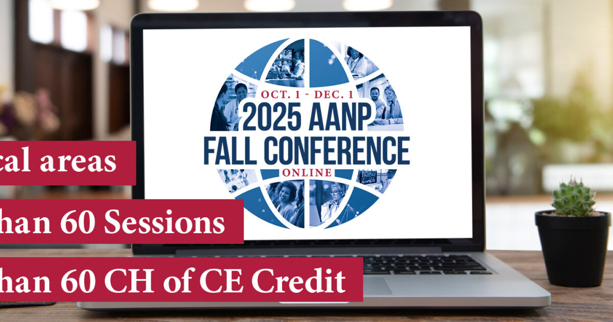 What to Expect at the 2025 AANP Fall Conference — Online